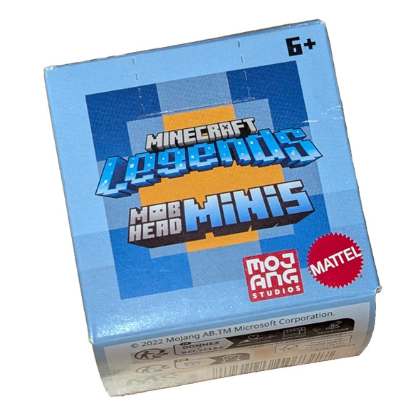 Mattel | Toys | Minecraft Legends Mob Head Minis Mystery Box Figure New ...